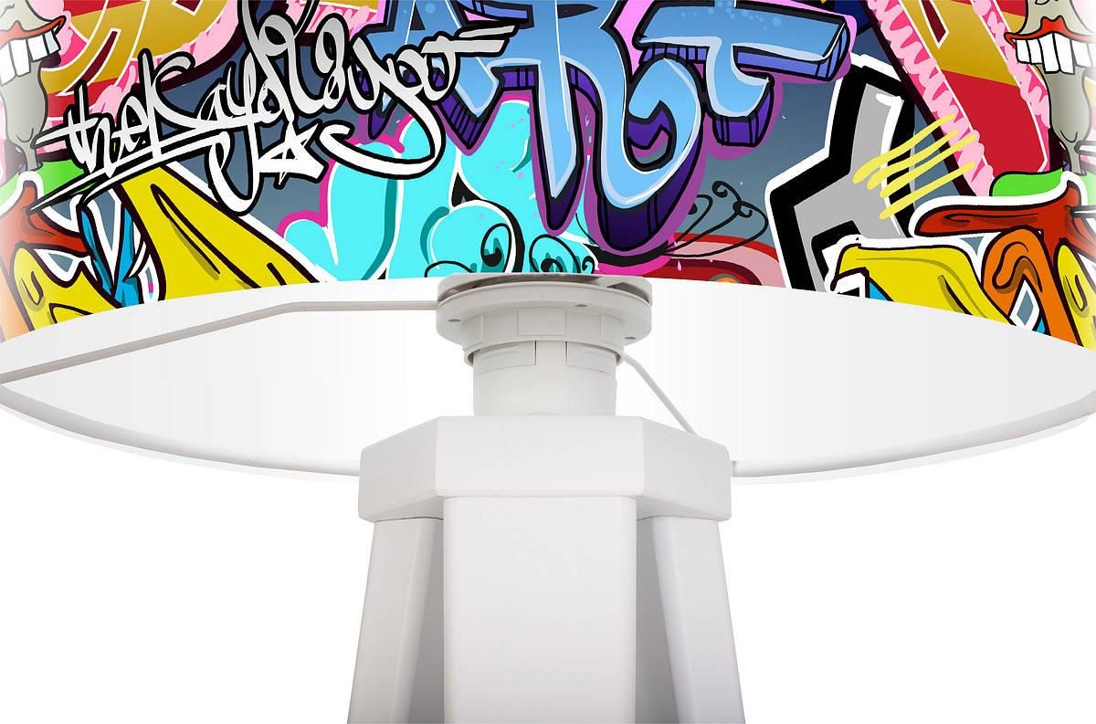 Bps Koncept Lampa Stołowa Młodzieżowa Graffiti - Opinie i atrakcyjne ...