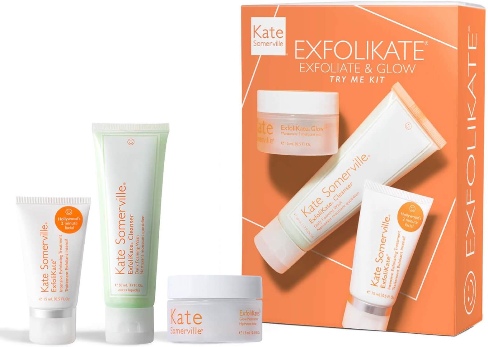 Zestaw dla kobiety Kate Somerville Exfolikate Try Me Kit - Opinie i ...