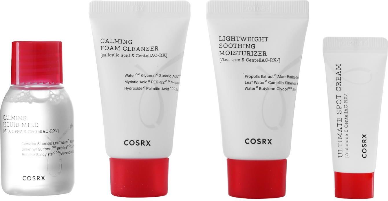 Zestaw dla kobiety Cosrx Ac Collection Trial Kit Mild Zestaw Miniatur ...