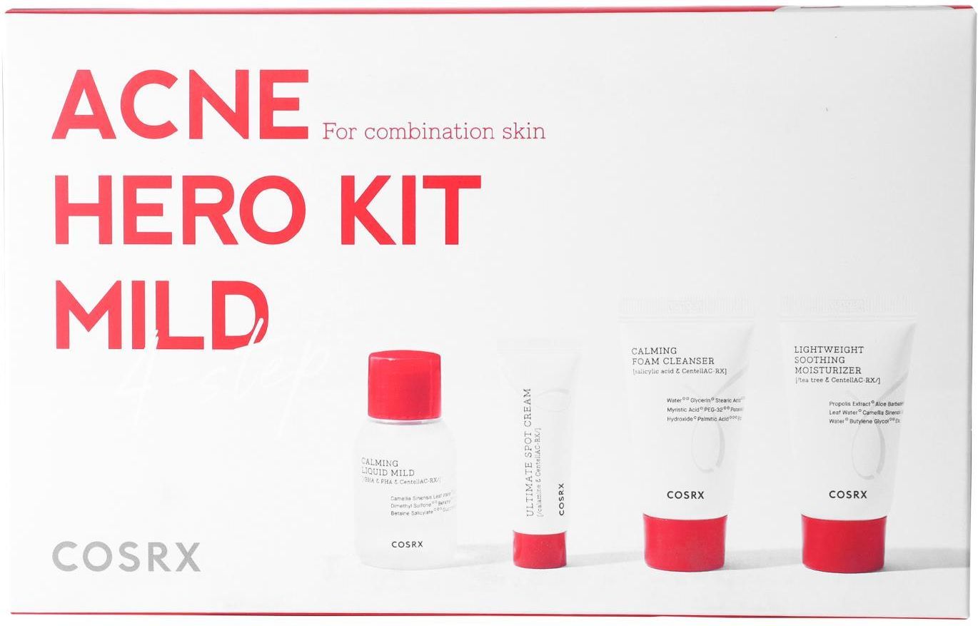 Zestaw dla kobiety Cosrx Ac Collection Trial Kit Mild Zestaw Miniatur ...