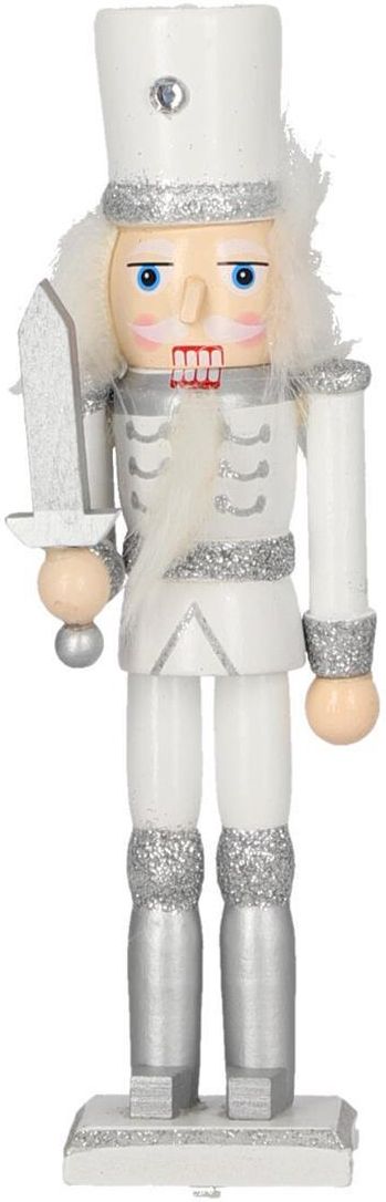 Intesi Dziadek Do Orzechów John 18Cm Biały Z Kr Opką 12558171 - Opinie ...