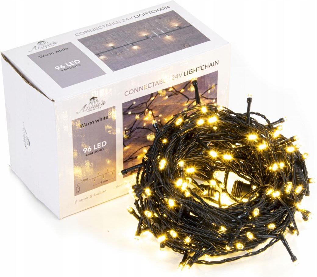 Coen Bakker Lampki Choinkowe Łańcuch Świetlny 96 Led 9,6 M 12571725 ...