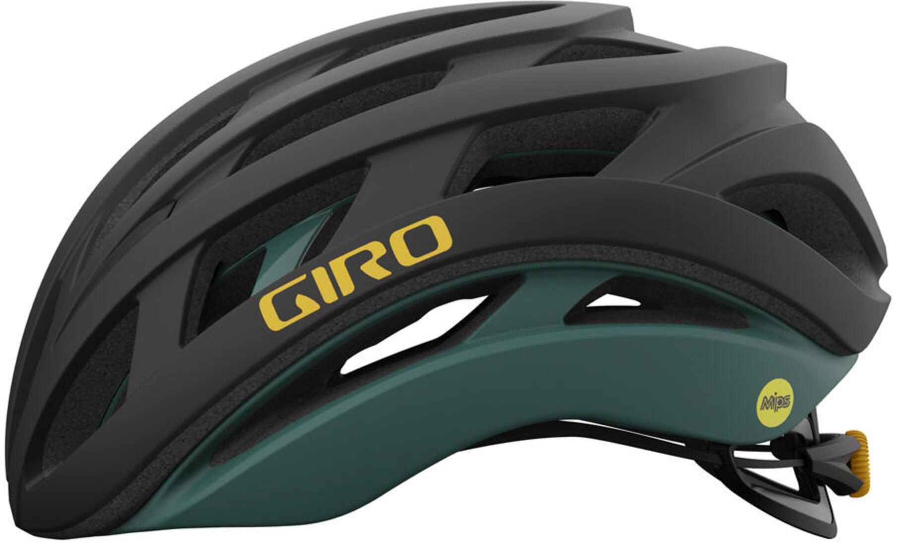 Giro Kask Rowerowy Szosowy Helios Spherical Mips Czarny Zielony - Ceny ...
