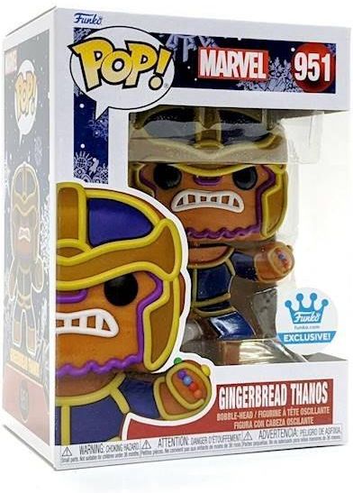 Funko POP! Figurka Marvel Gingerbread Thanos 951 Exclusive - Ceny i ...