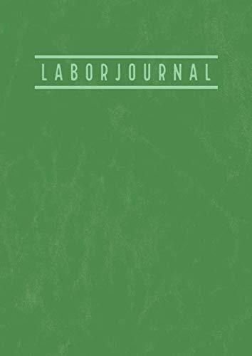 Laborjournal: A4 Labor Notizbuch mit inhaltsverzeichnis , Laborbuch A4 ...