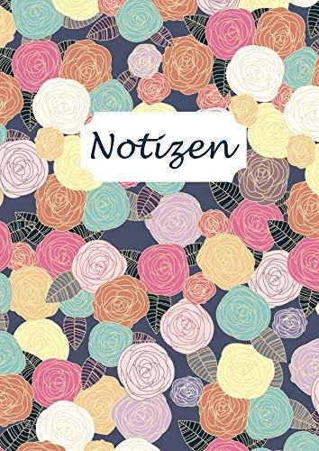 Notizen: 110 seitiges Softcover Notizbuch im A4 Format mit Punkteraster ...