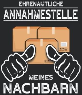 Ehrenamtliche Annahmestelle meines Nachbarn: Nachbar Notizbuch für die ...