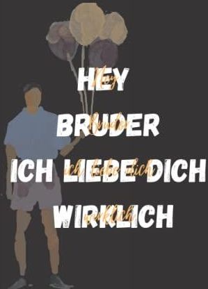 Hey Bruder ich liebe dich wirklich: Ein Notizbuch für deinen Bruder ...