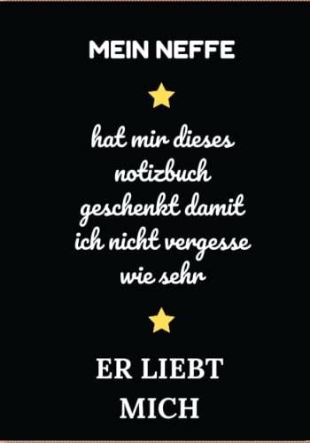 Mein Neffe: Originelle Geschenkidee für seinen Onkel oder seine Tante ...