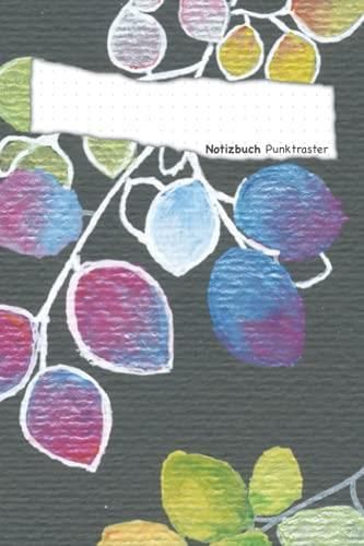 Notizbuch Punktraster: Ein Notizbuch mit schönem Kunsteinband und ...
