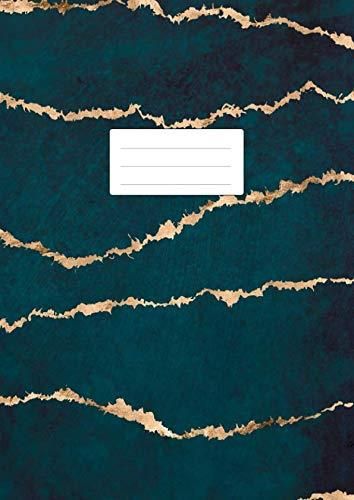 NOTIZBUCH DIN A4 KARIERT: 110 Seiten ohne Rand , ganzseitig kariertes ...