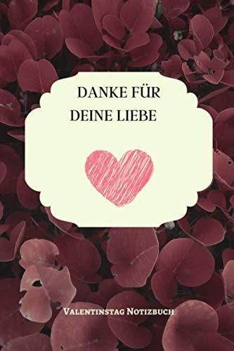 DANKE FÜR DEINE LIEBE: A5 Notizbuch PUNKTIERT LIEBLINGSMENSCH ...