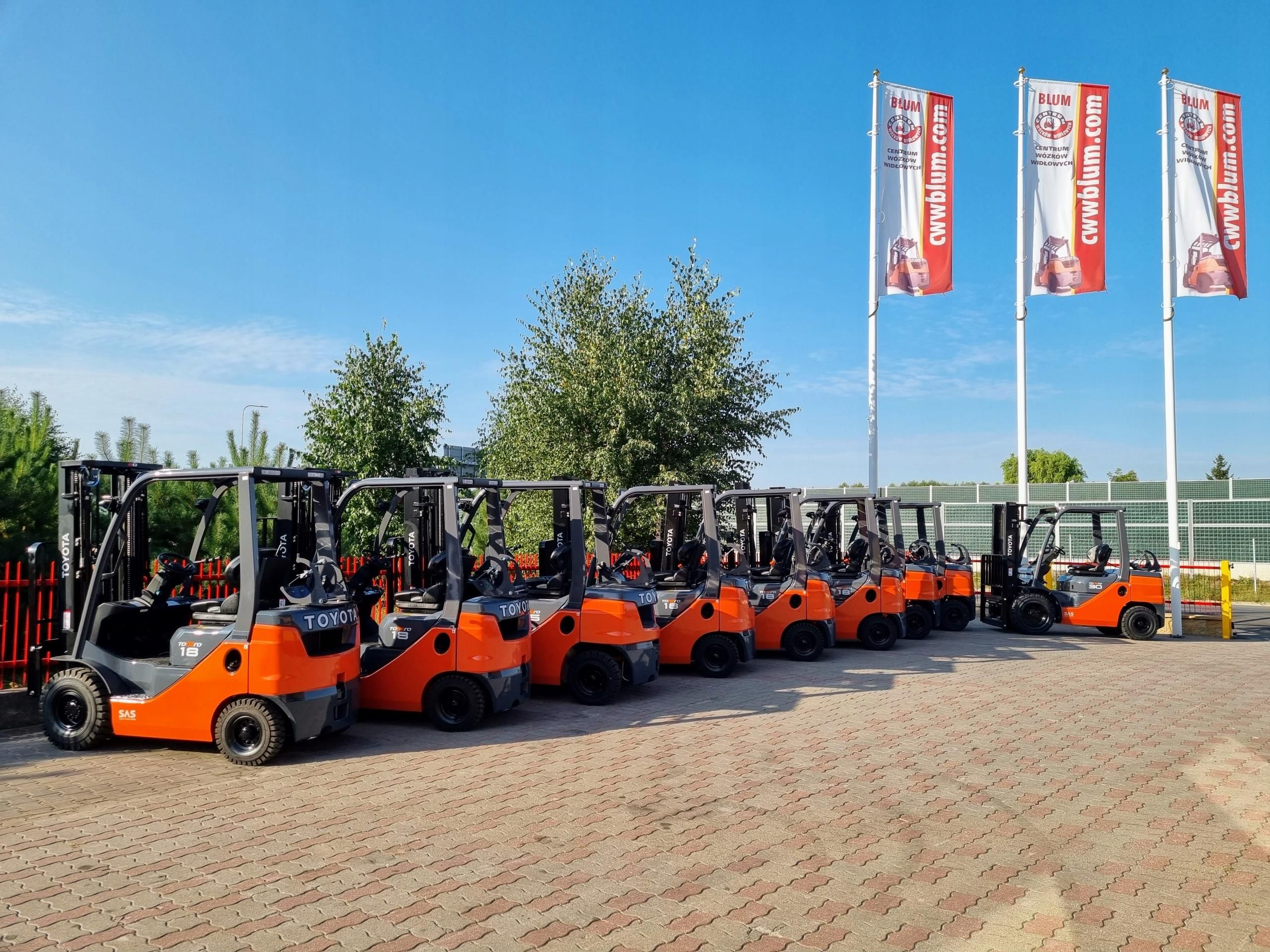 Wózek Widłowy TOYOTA 8FBE18T, 3-kołowy, FSV47m - Opinie i ceny na Ceneo.pl