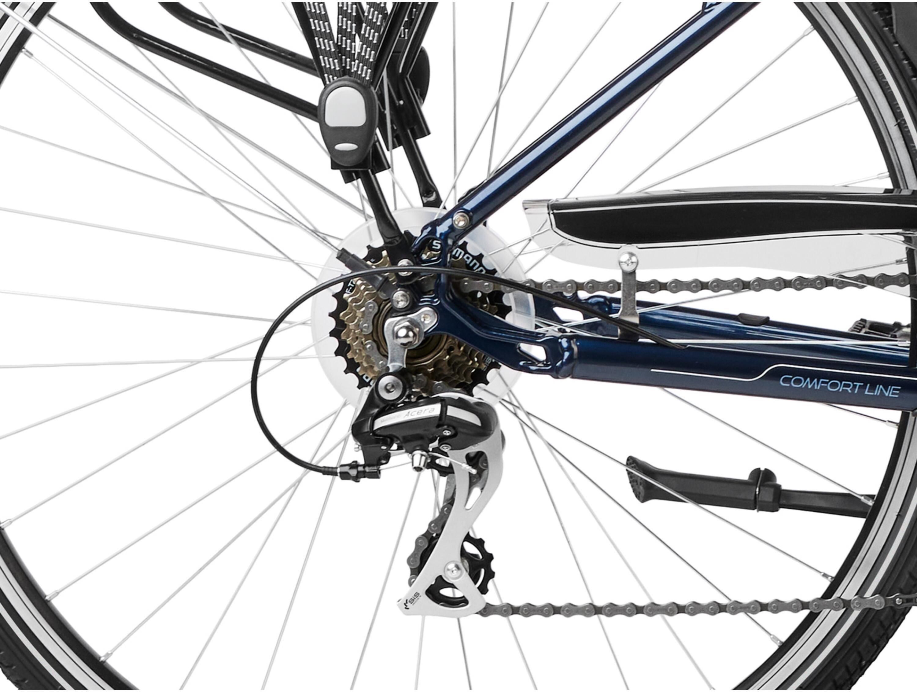 Romet Gazela 3 Granatowo Niebieski 28 2023 - Rowery Turystyczne Damskie ...