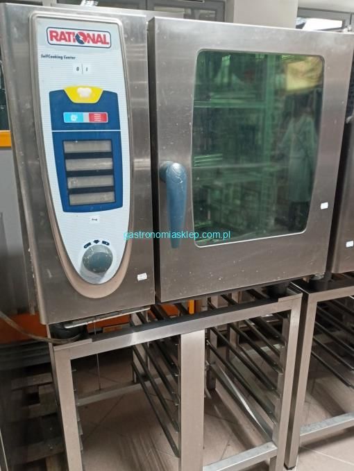 Piec Konwekcyjno Parowy Rational Scc61G Gazowy + Podstawa - Ceny i ...