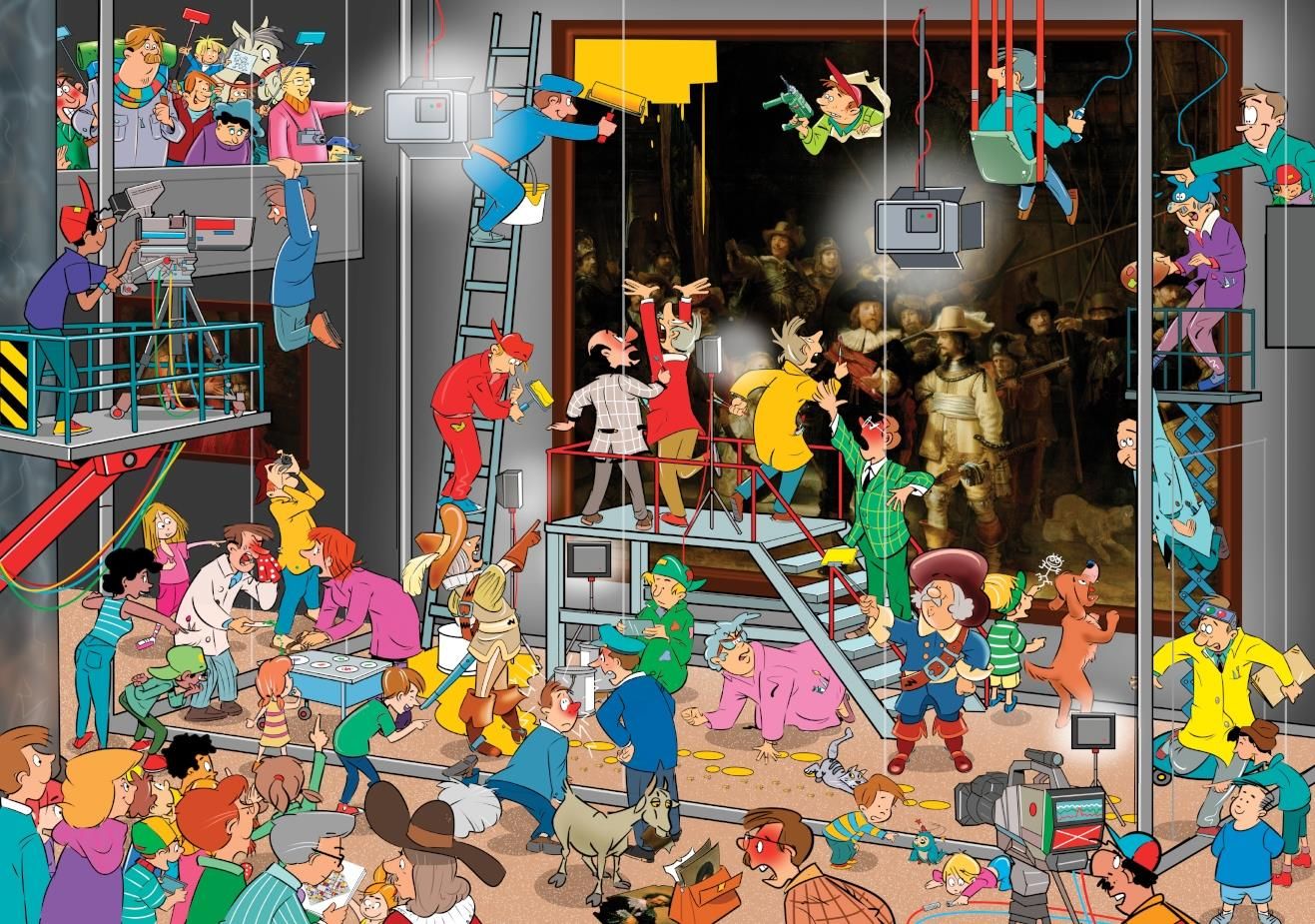 Goliath Games Puzzle 1000El. Nachtwacht - Ceny i opinie - Ceneo.pl