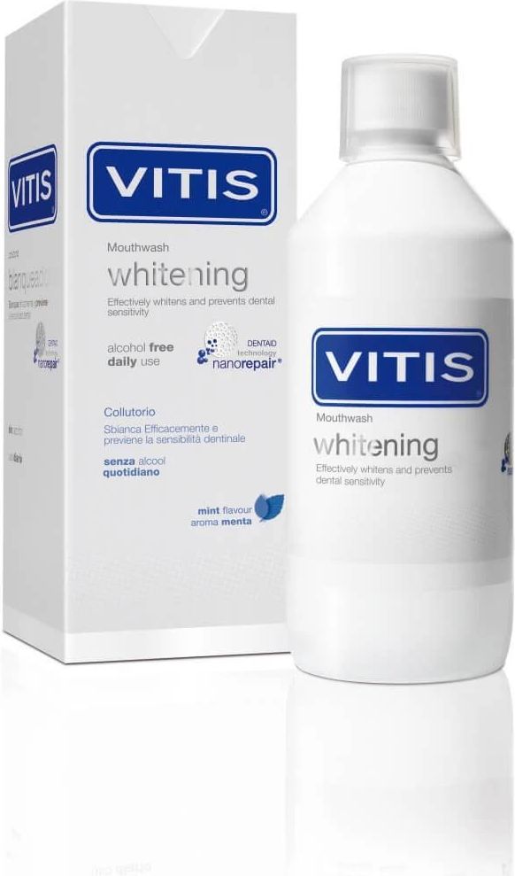 Dentaid Vitis Whitening Mouthwash Płyn Do Płukania Ust 500 ml - Opinie ...
