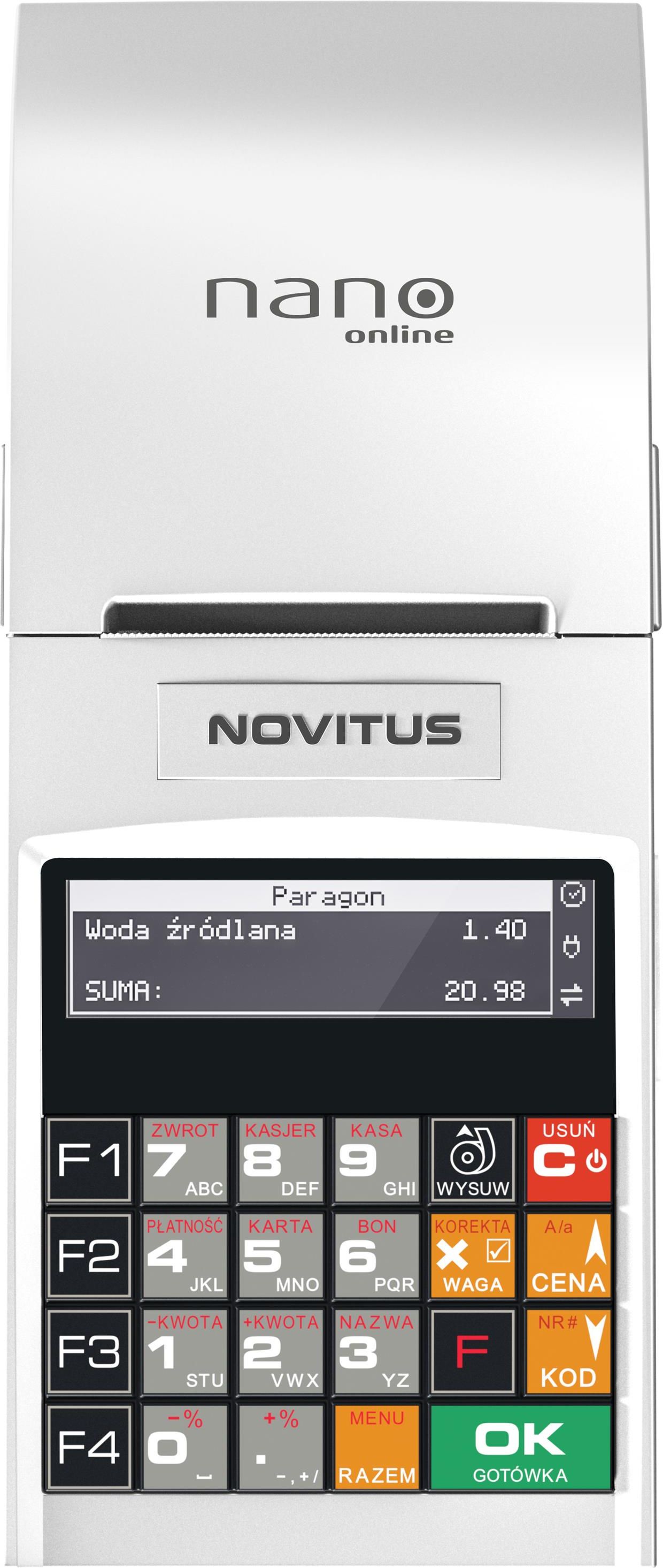 Novitus Kasa Fiskalna Nano Online (406) - Ceny i opinie - Ceneo.pl