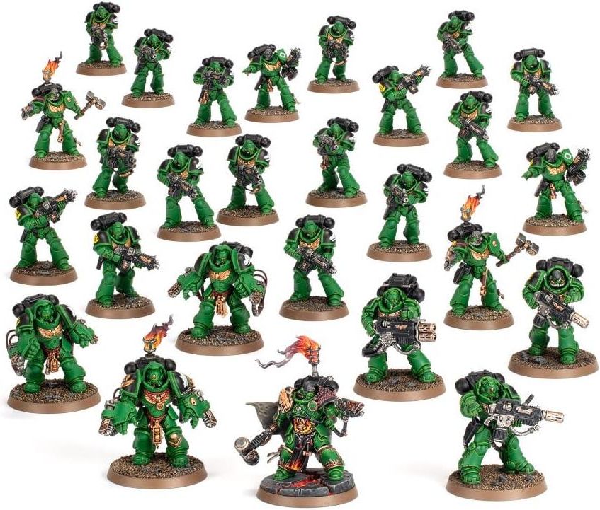 Games Workshop Warhammer 40k Salamanders: Warforged Strike Force 55-32 ...