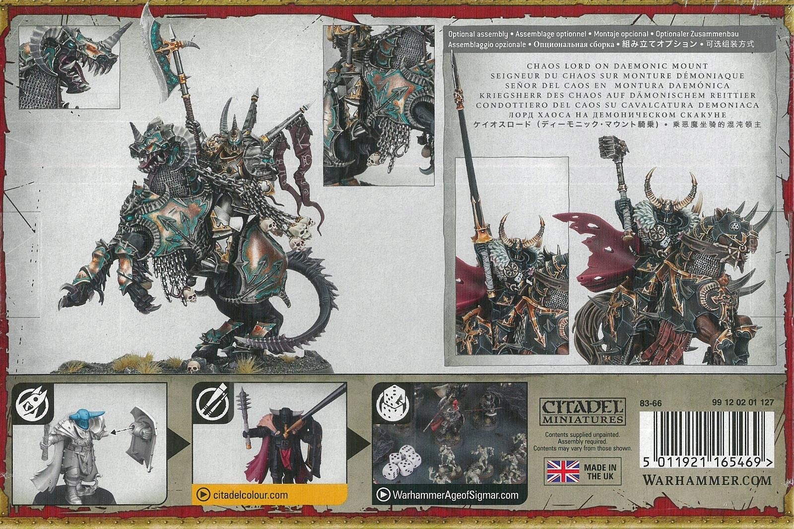Games Workshop Warhammer Age of Sigmar Slaves to Darkness: Eternus, Blade of The First Prince 83 ...