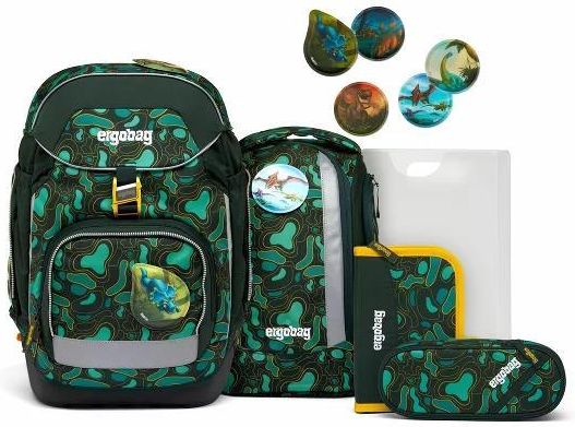 Ergobag Pack School Bag Set 6szt. W Tym Klettie Tribäratops - Ceny i opinie - Ceneo.pl