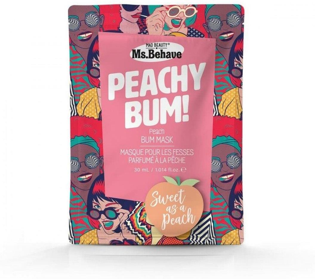 Mad Beauty Maseczka Ms Behave Peachy Bum Pośladków - Opinie i ceny na ...