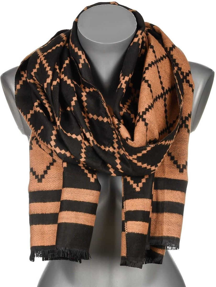 Brązowy Duży Szalik Damski bawełniany ciepły szal frędzle AX-98 - Ceny i opinie - Ceneo.pl
