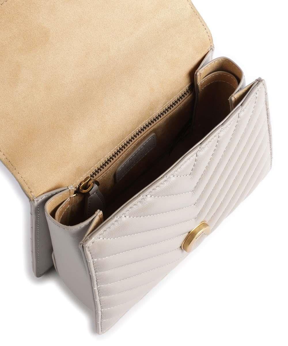 Pinko Love One Top Handle Mini Light Torba przez ramię beżowy - Ceny i ...