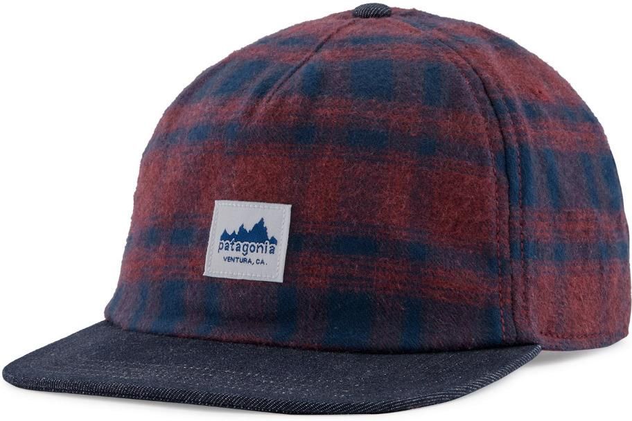 PATAGONIA Czapka z daszkiem RANGE CAP Connected Lines: Sequoia Red ...