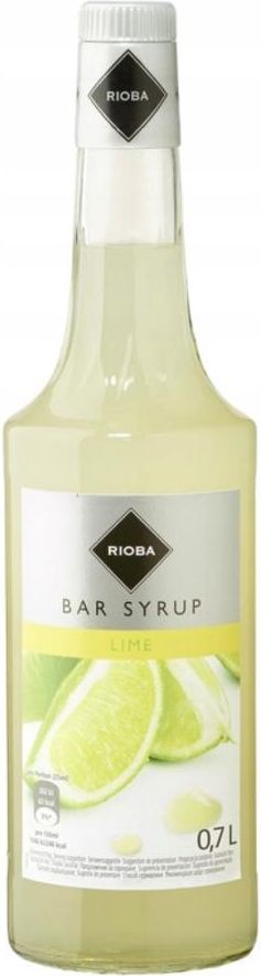 Rioba Syrop Barmański Limonka Lime 700ml - Ceny i opinie - Ceneo.pl