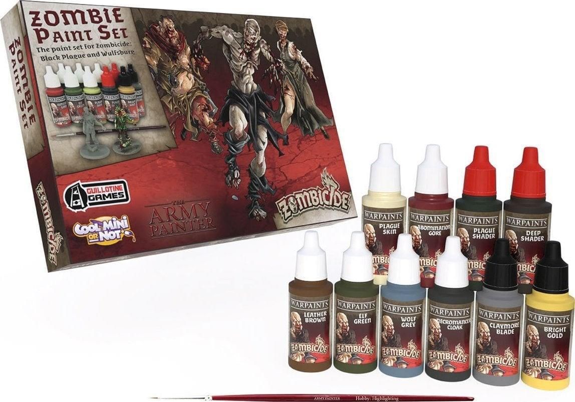 Army Painter Warpaints Zombicide Zombie Paint Set 2004527 - Ceny i ...