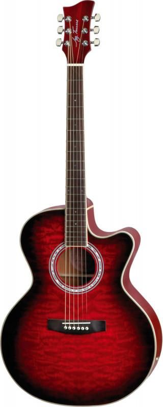 Jay Turser JTA 424 QCET RSB - gitara elektroakustyczna - Ceny i opinie ...