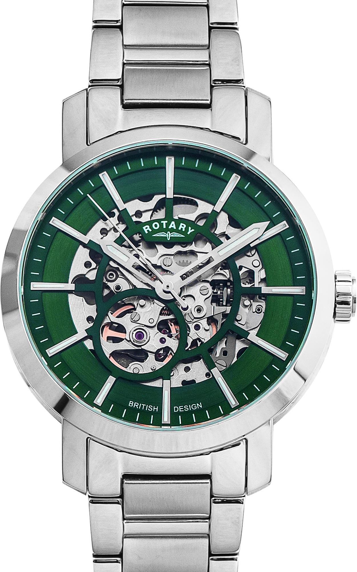 Rotary Automatic Green Dial Stainless Steel GB05350/24 - Zegarki Męskie ...