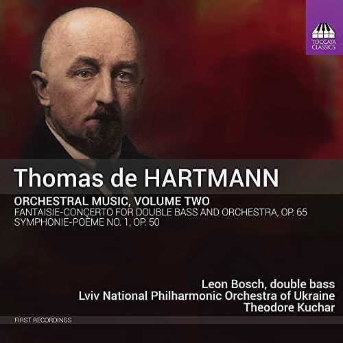 Płyta kompaktowa Thomas de Hartmann (1885-1956): Orchesterwerke Vol. 2 ...