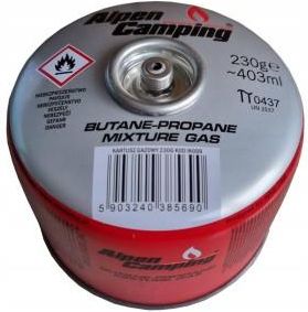 Kartusz gazowy Alpen Camping 230g - Ceny i opinie - Ceneo.pl