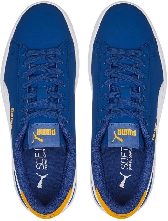 Buty dla dzieci Puma Smash v2 Buck Jr niebieskie 365182 47 - Ceny i ...