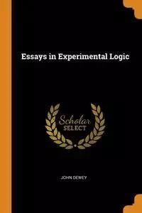 Essays in Experimental Logic - Dewey John - Literatura obcojęzyczna ...