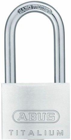 Kłódka Abus Zamek Na Klucz Titalium 64Ti/30Hb30 Stal Aluminium Długi ...