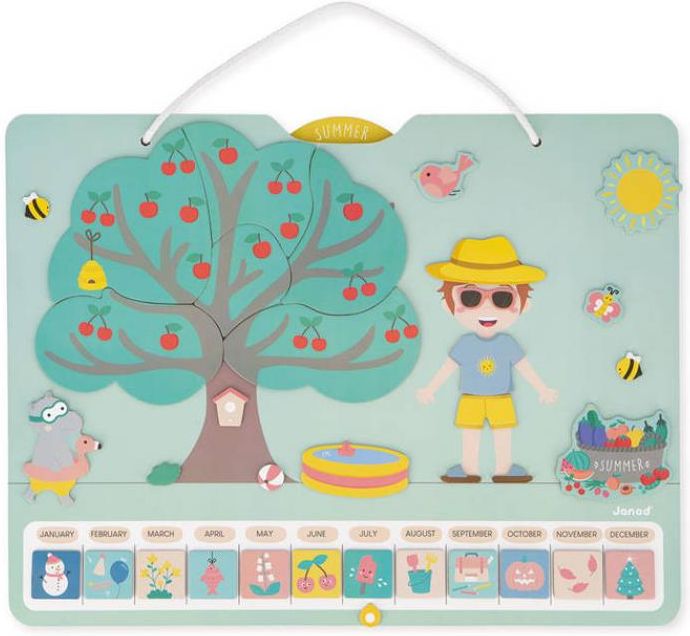 Janod Kalendarz Magnetyczny Pory Roku - Ceny i opinie - Ceneo.pl