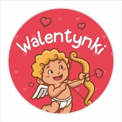 Naklejki Walentynkowe Kupidyn 24Szt. Learnhow - Ceny i opinie - Ceneo.pl