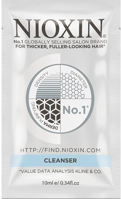 Szampon do włosów Nioxin Szampon Do Włosów W Saszetce 10 ml - Opinie i ...