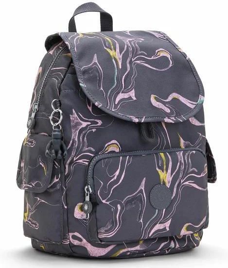 Kipling Basic Prt City Pack S Plecak 33,5 cm soft marble - Ceny i ...