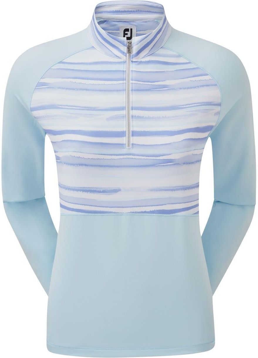 Damska bluza golfowa Footjoy Half-Zip Jersey Watercolour Midlayer ...