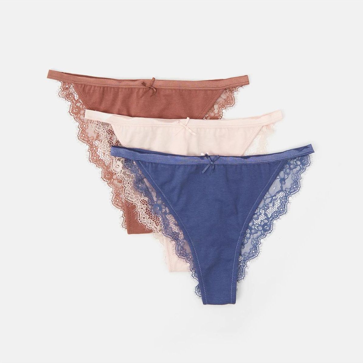 Sinsay - Majtki brazyliany 3 pack - Wielobarwny - Ceny i opinie - Ceneo.pl