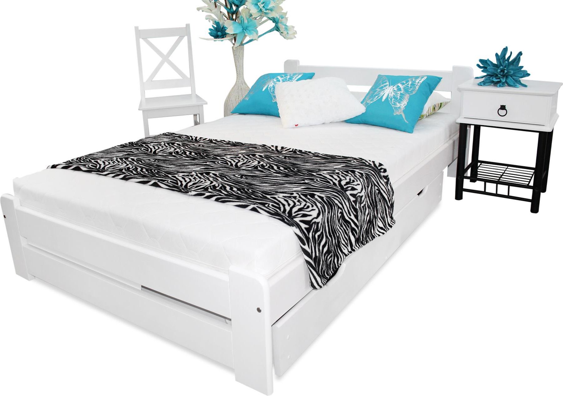 Maxi Drew Łóżko Drewniane Eureka 160X200 B+ Stelaż Sypialnia F176Ed2E ...