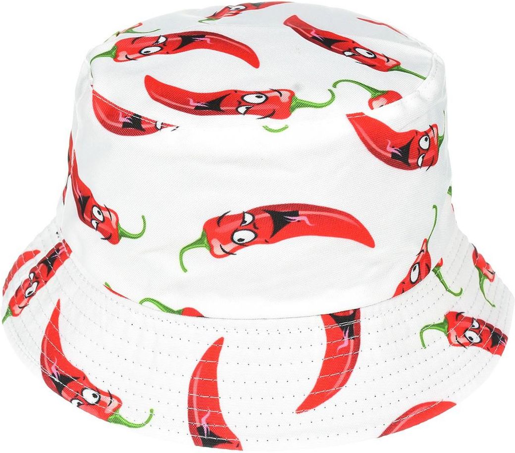 Kapelusz dwustronny bucket hat czapka czarny białe chilli kap-m-26 ...