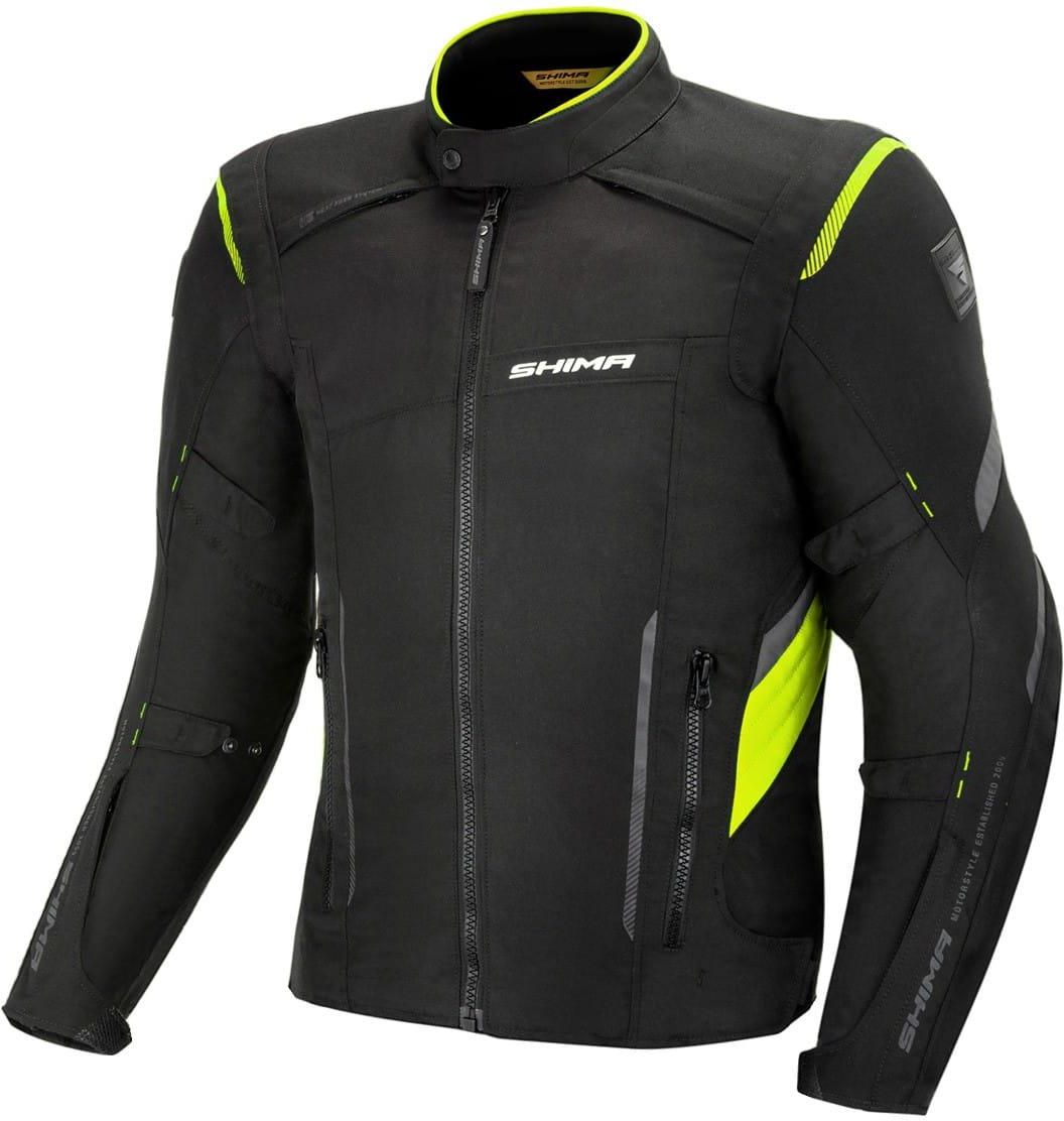 Odzież motocyklowa Shima Rush Kurtka Men Fluo Czarny - Opinie i ceny na ...