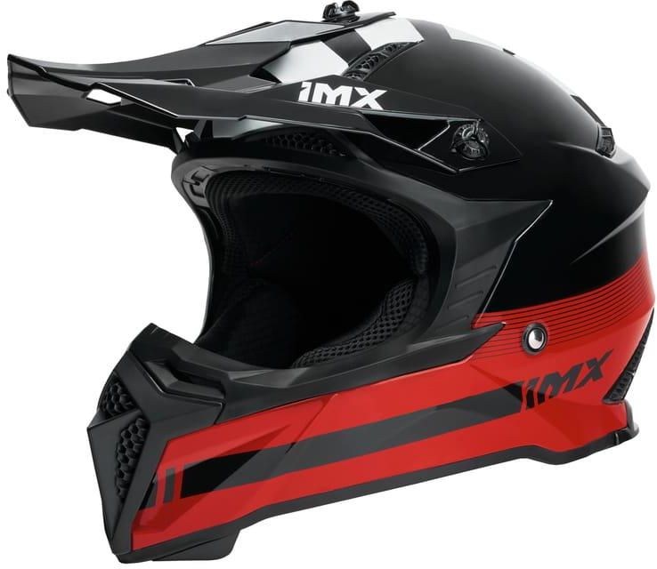 Kask motocyklowy Imx Fmx-02 Black/Red/White Gloss - Opinie i ceny na ...