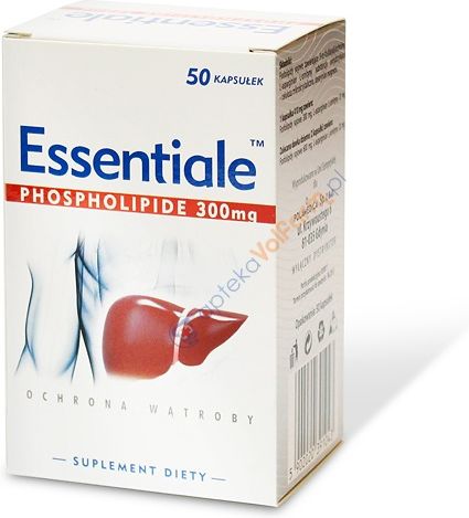 Essentiale Phospholipide 300mg 50 kapsułek - Opinie i ceny na Ceneo.pl