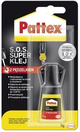 Klej Z Pędzelkiem Super Pattex S.O.S. 5G - Ceny i opinie - Ceneo.pl